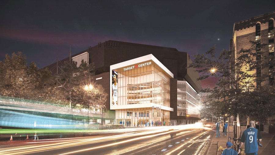 Target Center renovation could bring a new skyway link - Minneapolis ...