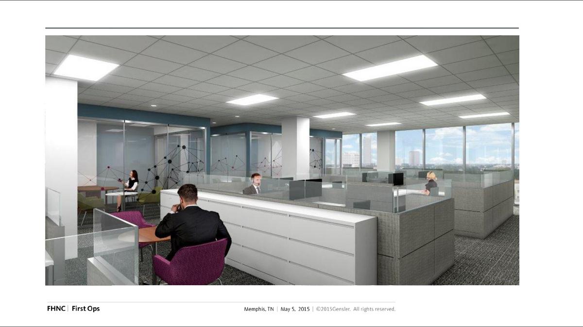 First Tennessee Bank is renovating its office space and relocating 200 ...