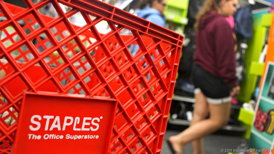 Staples to close 225 stores by 2015 as sales move online - Charlotte ...