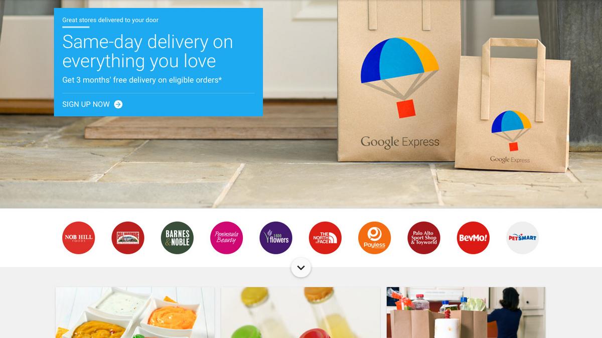 Google's overnight delivery service, Google Express, goes live in ...