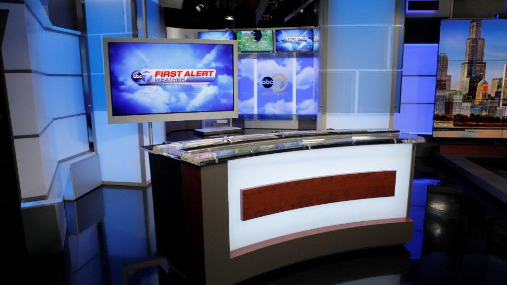 WLS-Channel 7 debuts weather-centric news program set - Chicago ...
