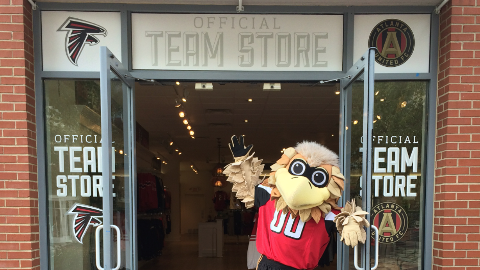 Atlanta Falcons, Atlanta United to open pop up store - Atlanta Business ...