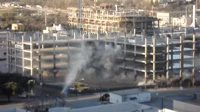 Demolishing the Intel Shell, Austin's monument to the dot-com crash ...