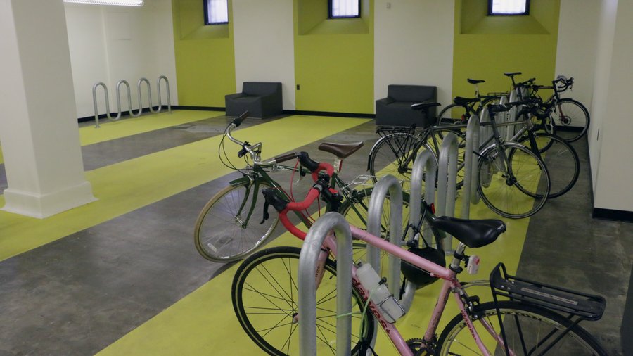 WeWork 2015 basement bike space