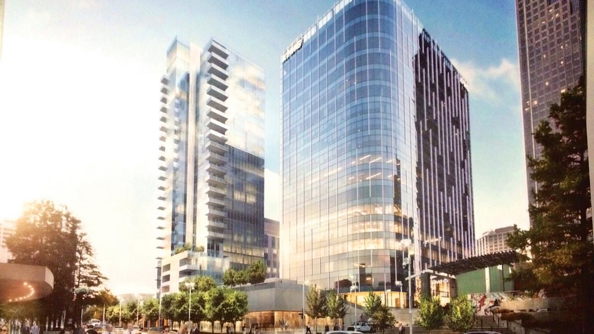 Craig Hall unveils luxury high-rise; boutique hotel - Dallas Business ...