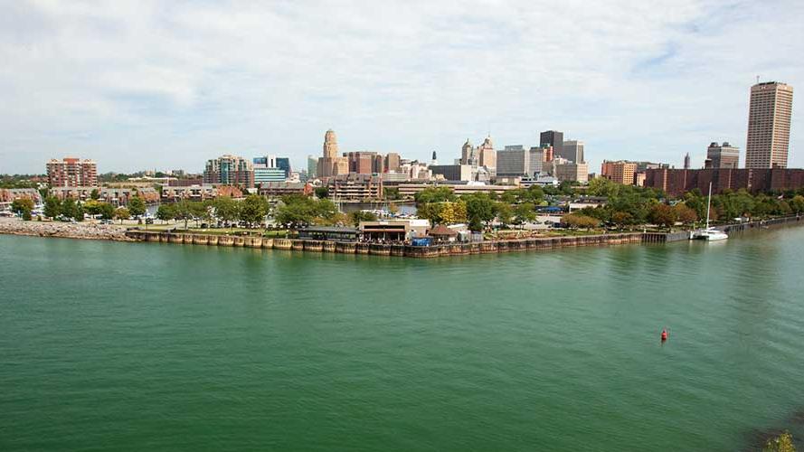 Smaller Waterfront Village residential project unveiled - Buffalo ...