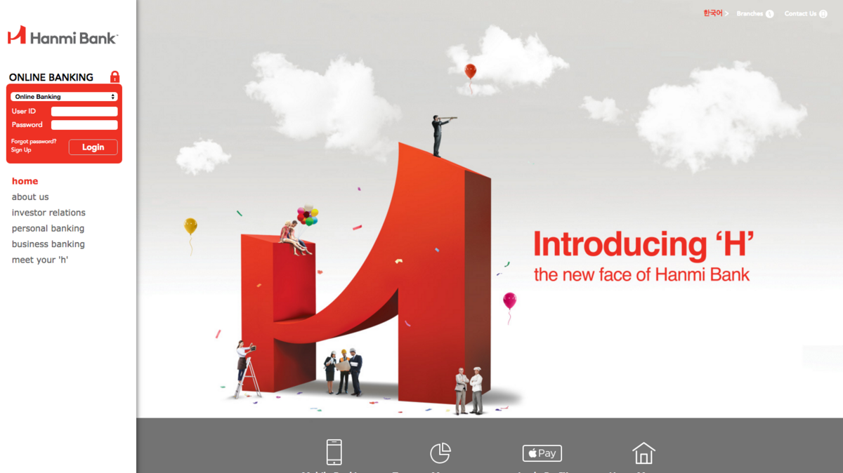 Hanmi Bank Logo Last Week, We Had The Pleasure Of Meeting With A New