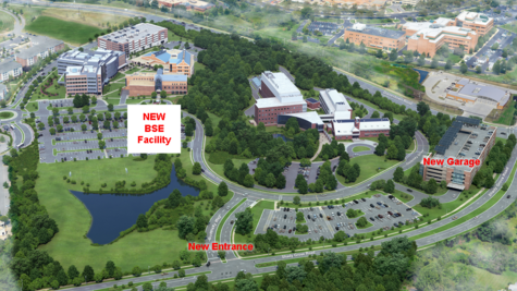 Construction on Universities at Shady Grove biomedical building in ...