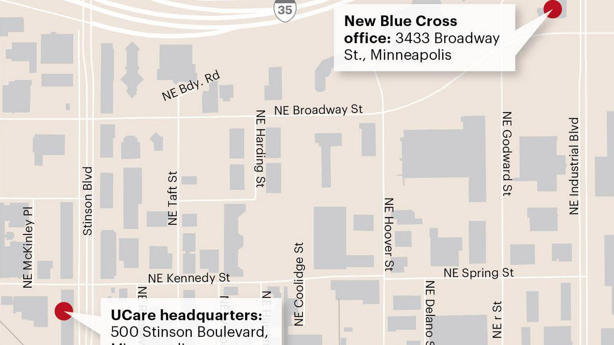 After beating out UCare, blues move nearby - Minneapolis / St. Paul ...