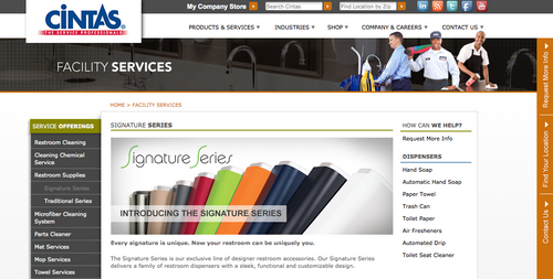 Cintas takes branding to the bathroom - Cincinnati Business Courier