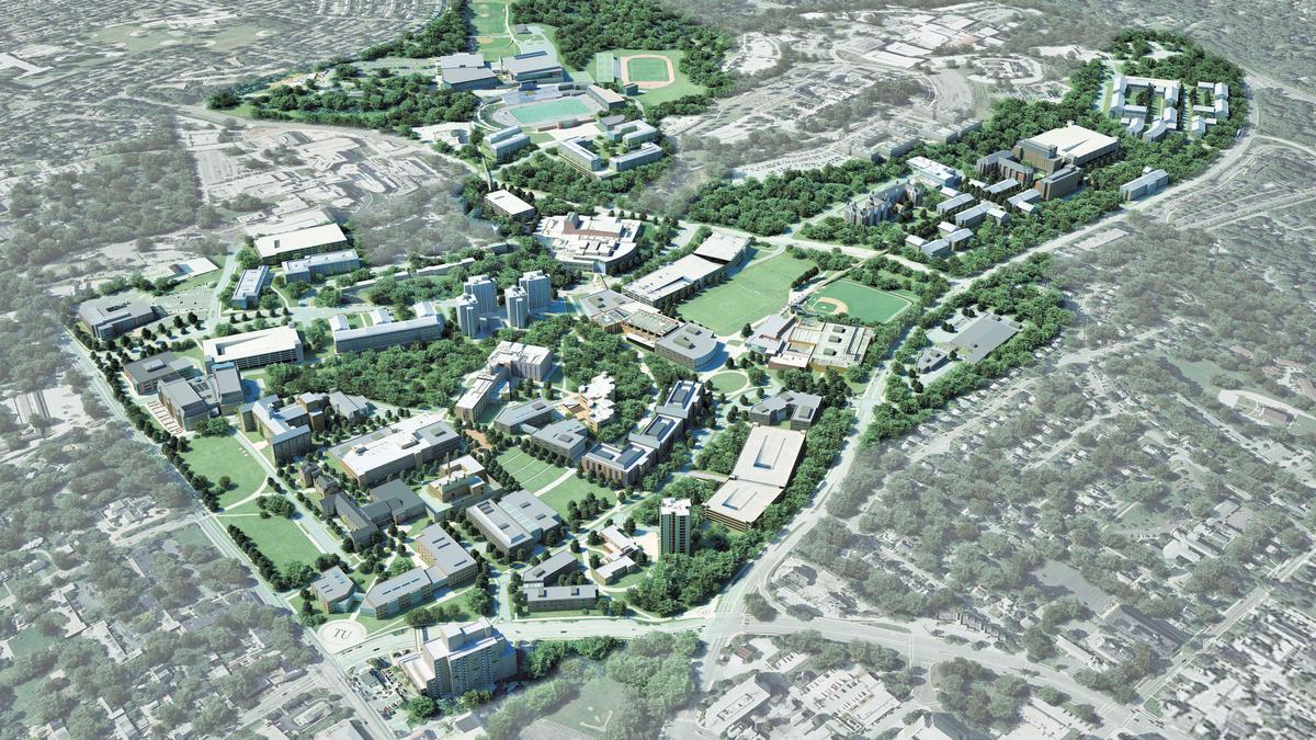 Towson University Campus Map 2013