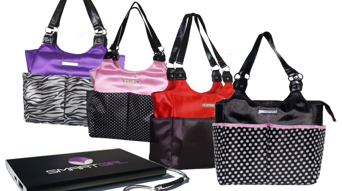 SmartGirl Bag gives woman on the go extra space and easy access ...