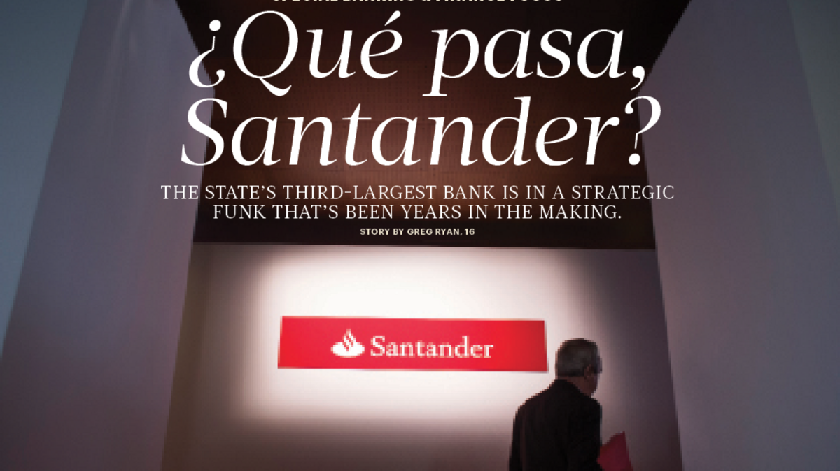 ¿Que pasa, Santander? The state's third-largest bank is in a strategic ...