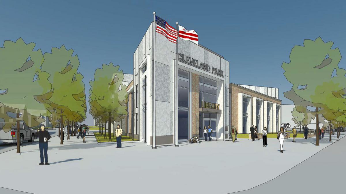 New Cleveland Park library shaved and simplified in wake of critical ...