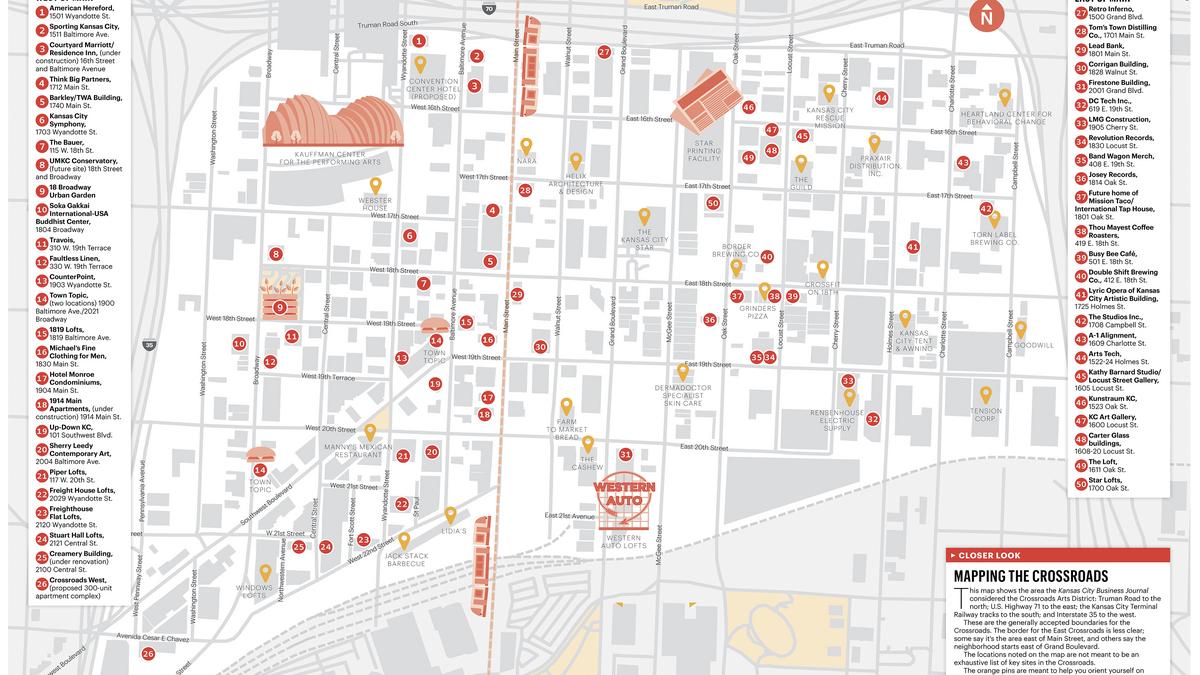 Crossroads Arts District: Mapping the neighborhood - Kansas City ...