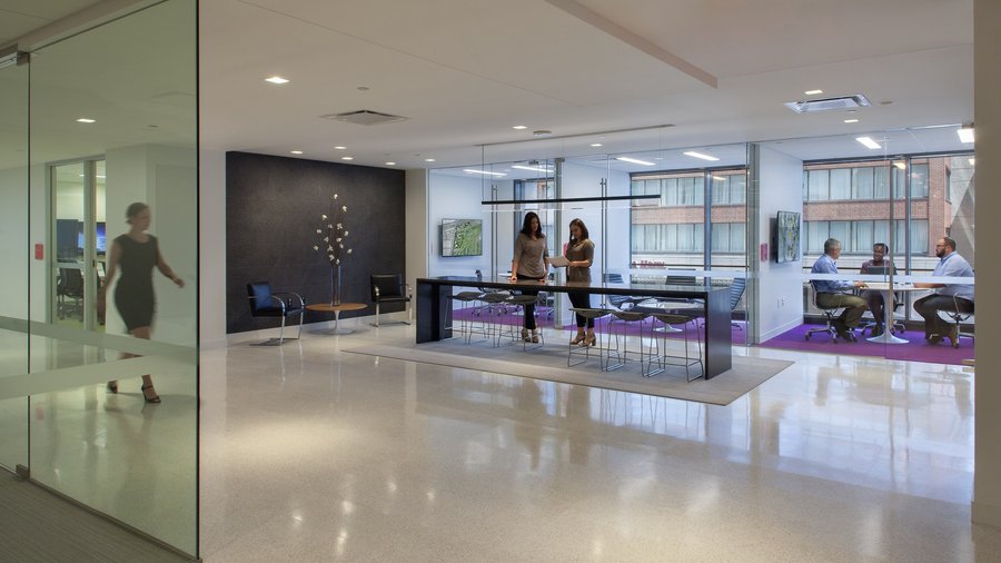 Coolest office spaces: HOK’s move comes with bright, vibrant design - St. Louis Business Journal