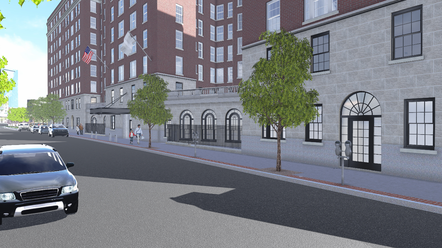 4 BU Myles Standish Hall and Annex Renovation Project perspective ...