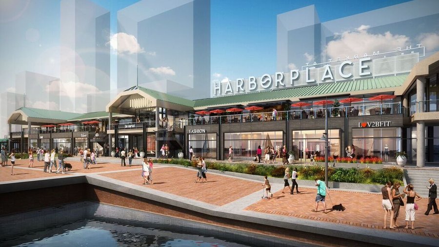 Renovation of Harborplace's Pratt Street Pavilion to be ready for the ...