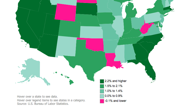 Arizona lands in top 10 for job growth - Phoenix Business Journal
