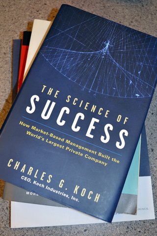Charles Koch's 2007 book 'The Science of Success' set for a re-print ...