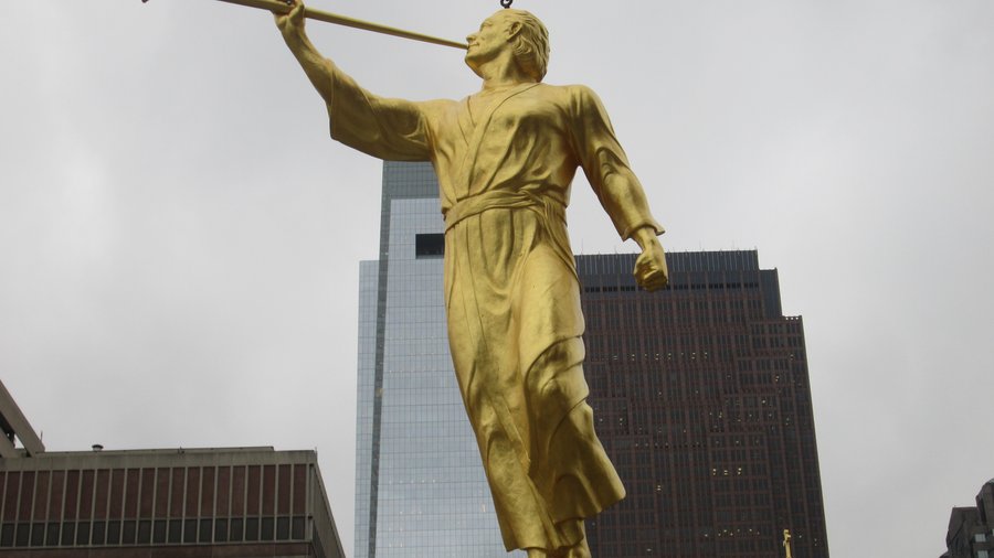 Mormon temple in Philadelphia adds angel statue - Philadelphia Business ...