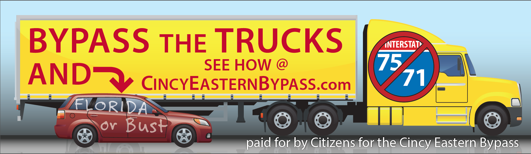 Supporters of eastern bypass highway launch advertising campaign ...