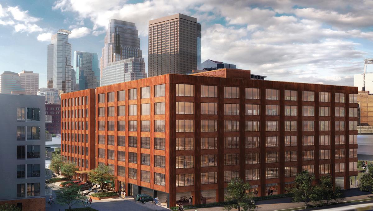 Hines' wooden T3 office building starts seeing timber - Minneapolis ...
