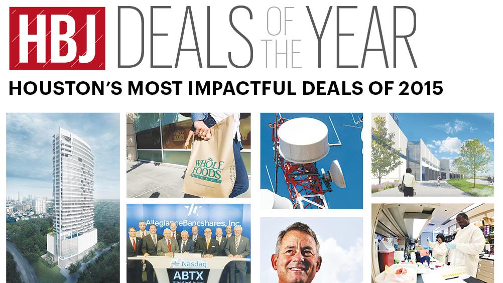 HBJ reveals Deals of the Year Awards winners - Houston Business Journal