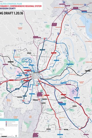 Light rail, super-fast buses: Nashville transit officials' long-awaited ...