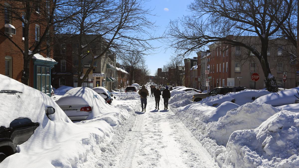 Photos from across Baltimore after this weekend's blizzard - Baltimore ...