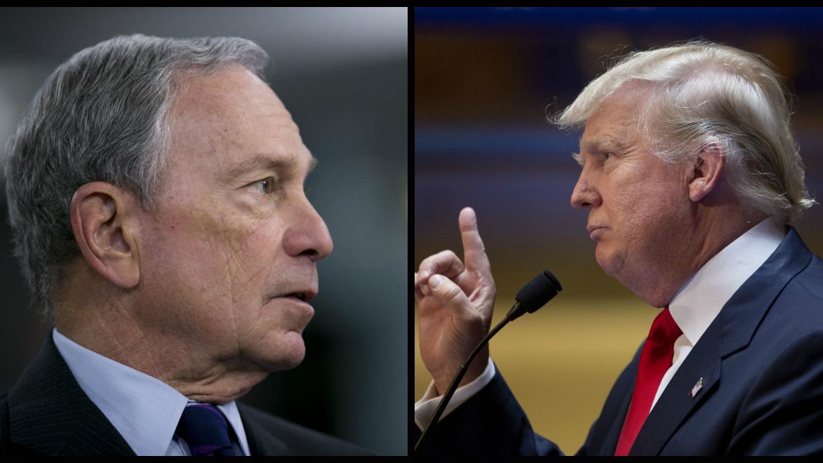 Presidential hopeful Donald Trump says he guesses he and potential ...