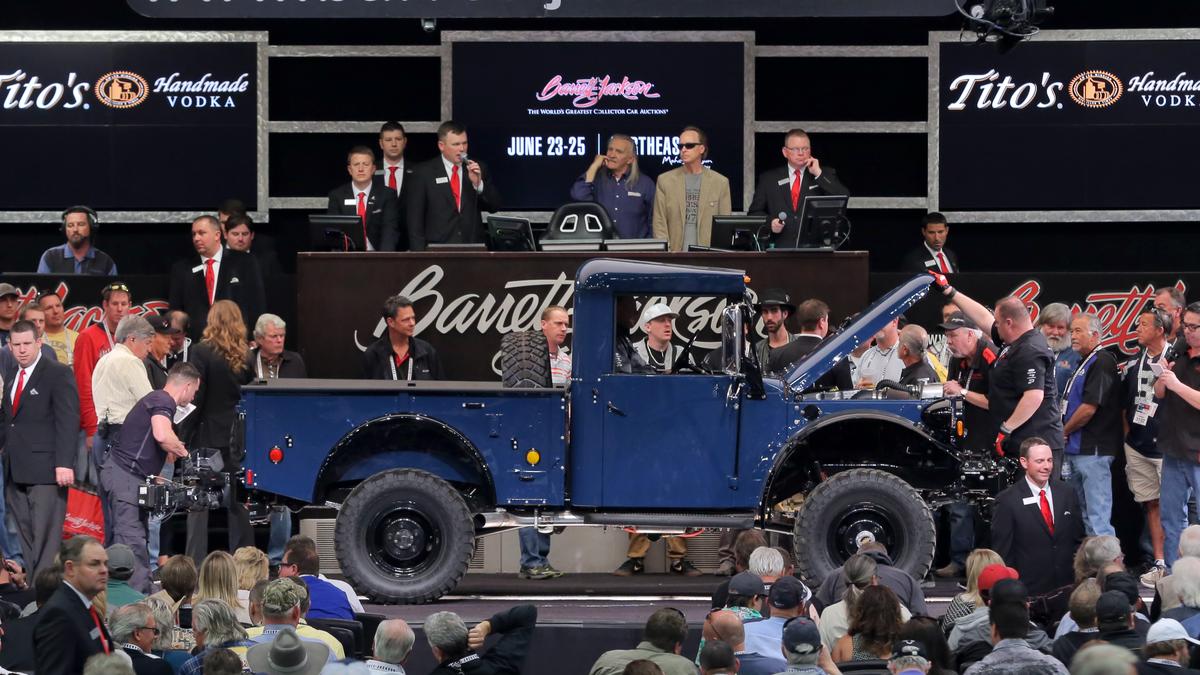 'Smokey and the Bandit' models highlight top sales Wednesday at Barrett ...