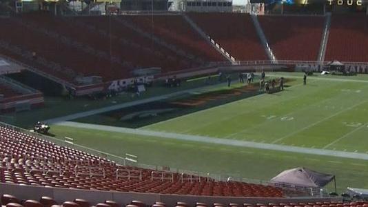 9News: Broncos painted on both end zones accidentally - Denver Business ...