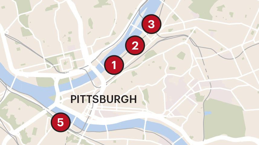 Pittsburgh Rivers Names