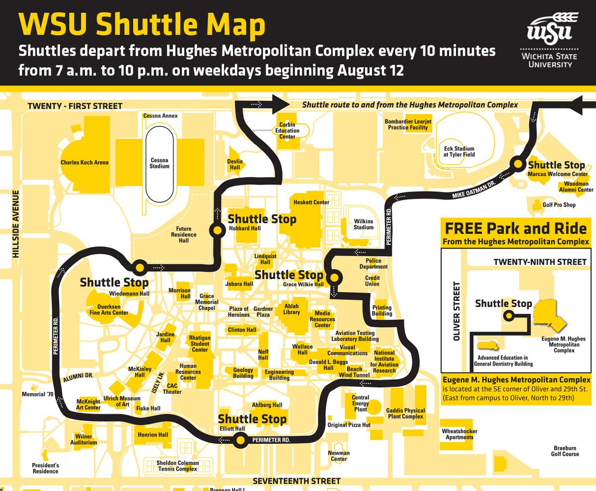 New parking shuttle at Wichita State means $400,000 contract for ...