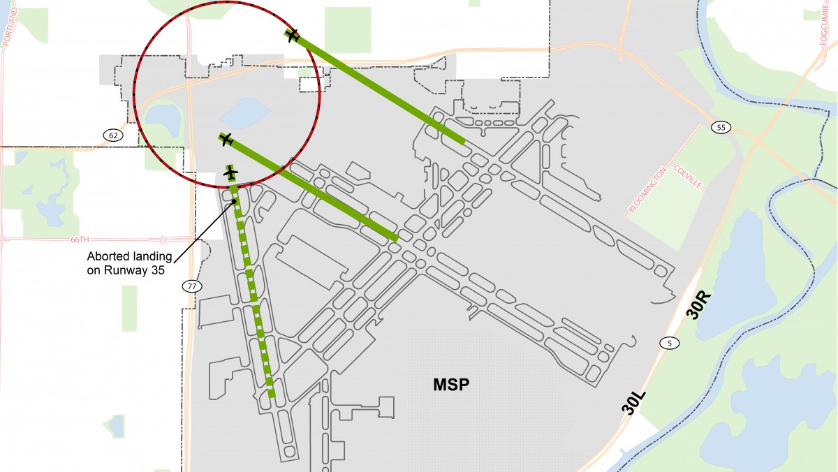 Citing crash risk, FAA orders runway changes at Minneapolis-St. Paul ...