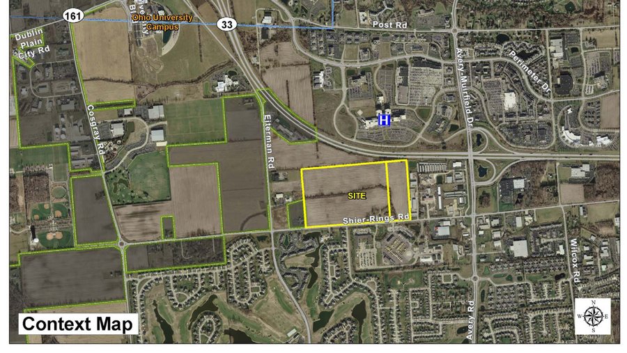 Dublin eyeing purchase of land along Shier Rings Road - Columbus ...