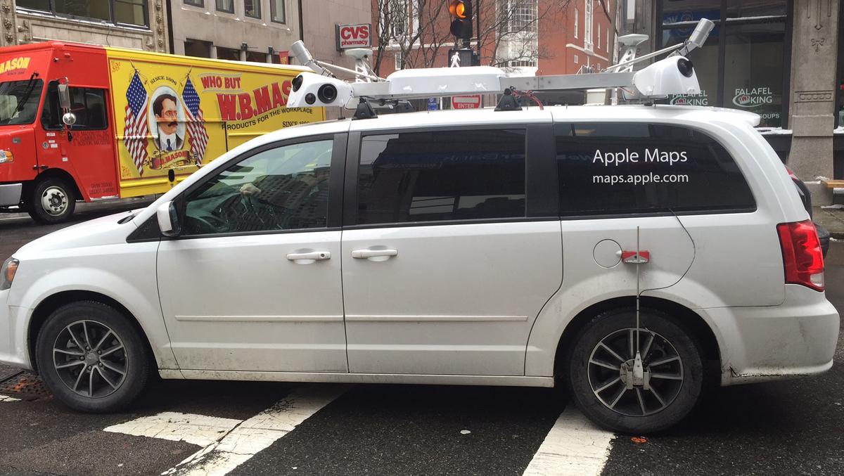 Why are Apple Maps vans driving all over Massachusetts? - Boston ...