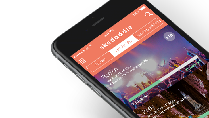 E-hail a... bus? Shuttle service Skedaddle debuts mobile app - New York ...