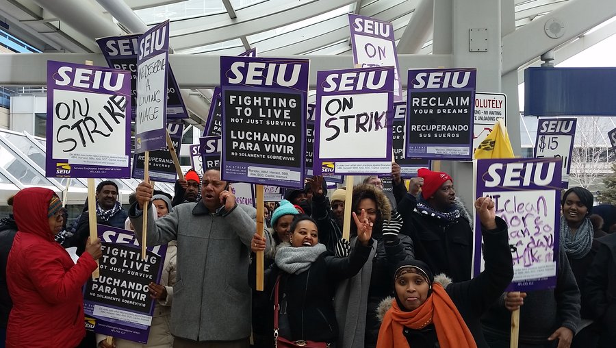 Striking Twin Cities janitors plan rush-hour picket lines around the ...