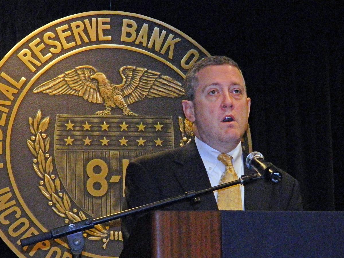 Federal Reserve Bank of St. Louis president and CEO Jim Bullard says ...