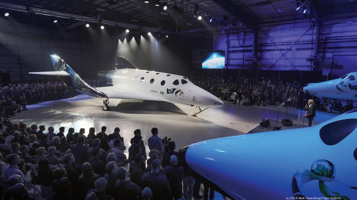 Virgin Galactic unveils space plane in Mojave - L.A. Business First