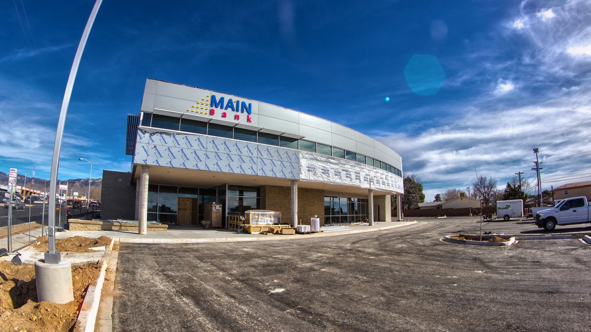 Main Bank's new headquarters in Albuquerque's Uptown corridor soon to ...