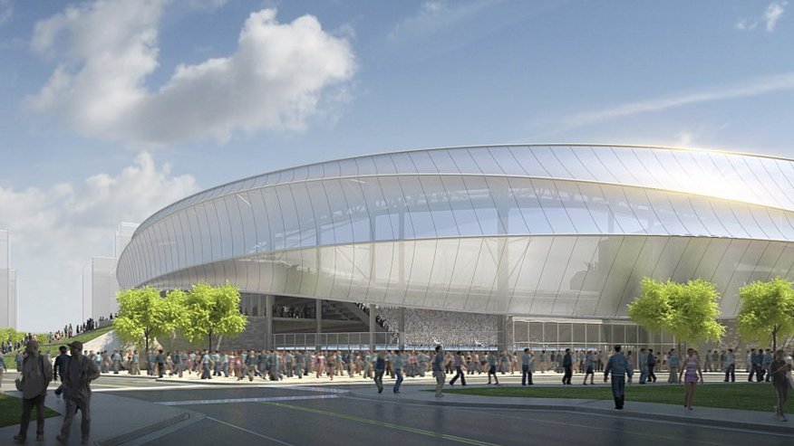 Minnesota United unveils St. Paul soccer stadium design (Images ...