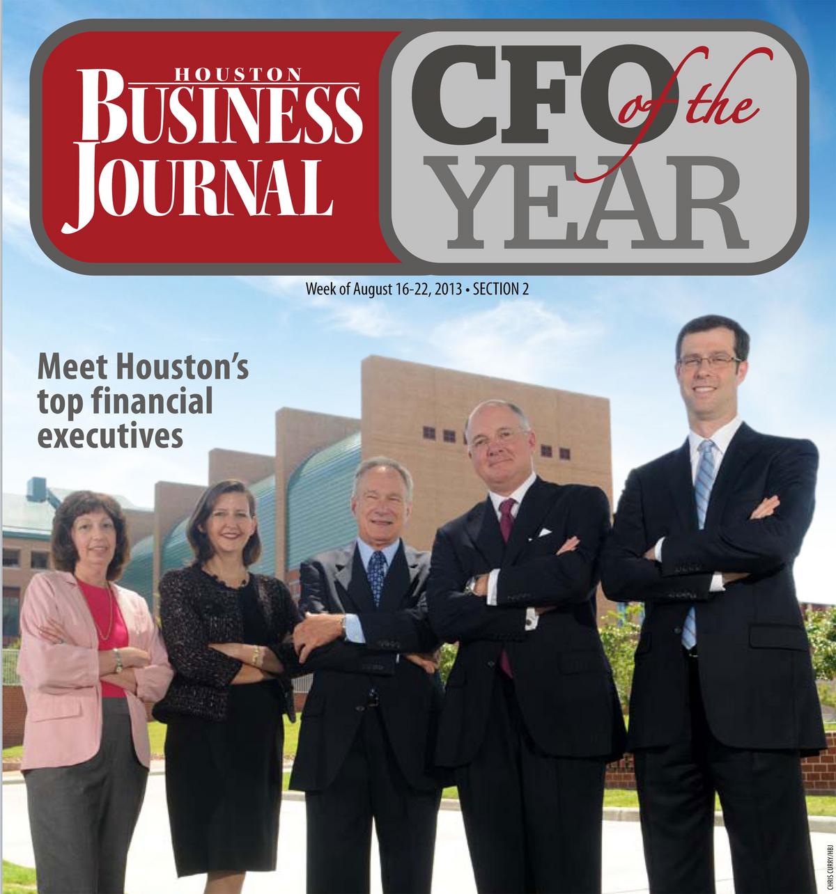 HBJ reveals 2013 CFO of the Year Awards winners - Houston Business Journal
