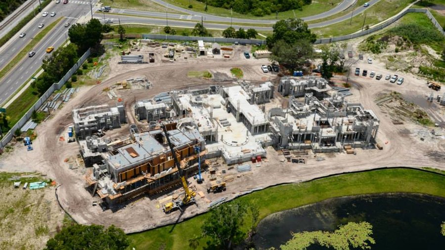 Dr. Kiran Patel's estate takes shape in Carollwood, November 2017 ...