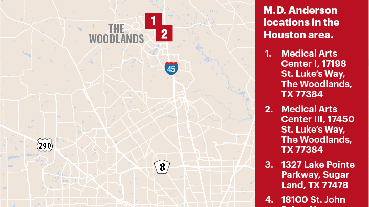 M.D. Anderson to consolidate oncology services in The Woodlands, Sugar ...