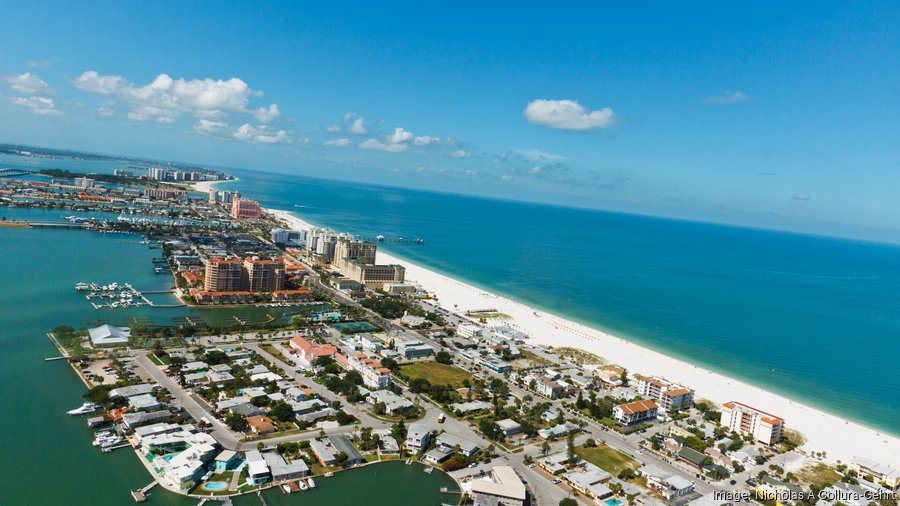 Clearwater Beach Aerial