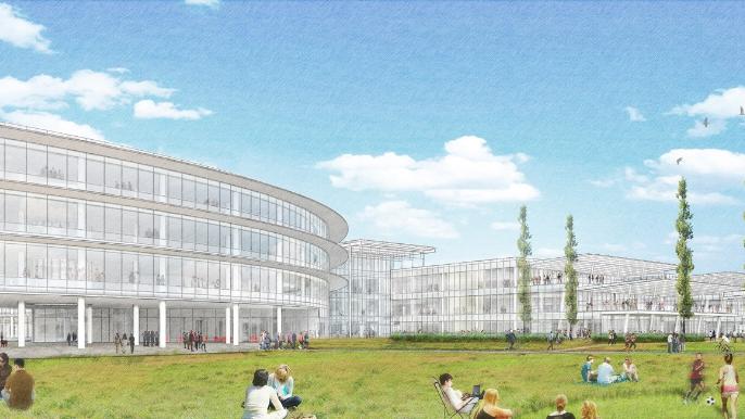 Expedia's Seattle waterfront headquarters includes new four-story ...