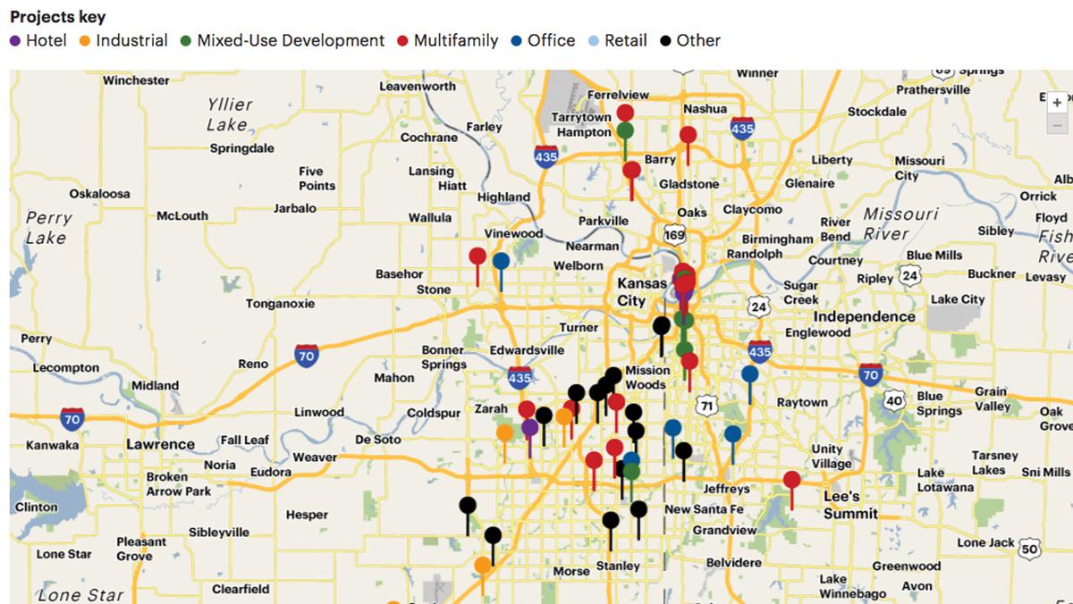 Crane Watch tracks KC construction projects - Kansas City Business Journal